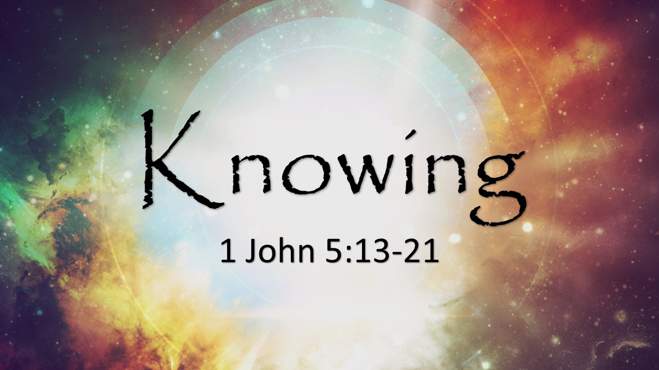 Knowing – Faith Church